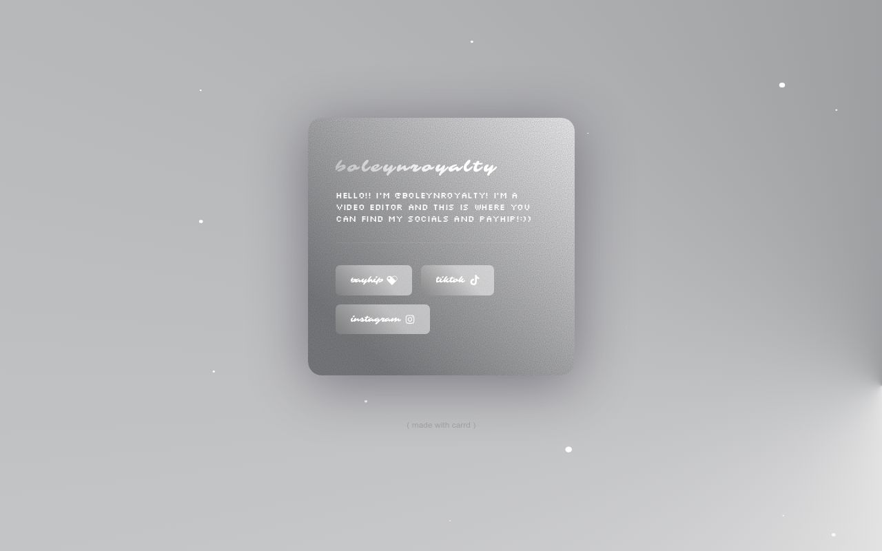 boleynroyalty’s carrd